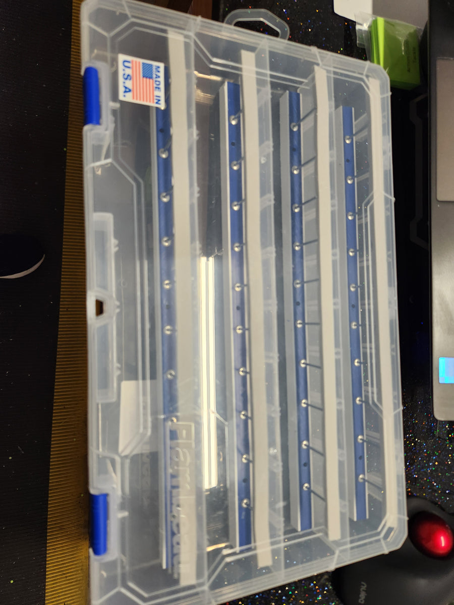 Guide blade box, 40 pegs – Action Custom Tackle