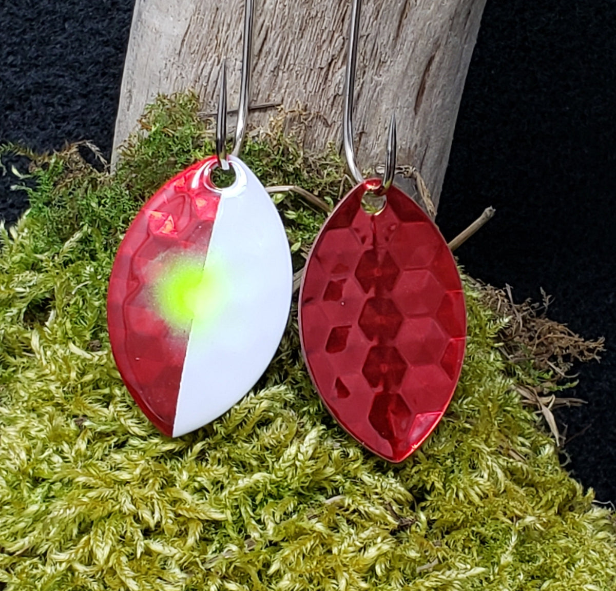 3.5 Cascade, Candy Apple Red back, Candy Apple Red | White, Lime dot ...